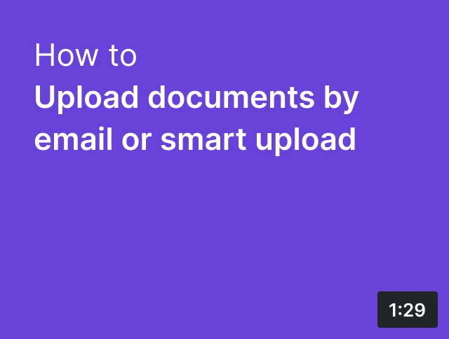 DeepBox email and smart upload - Deepcloud