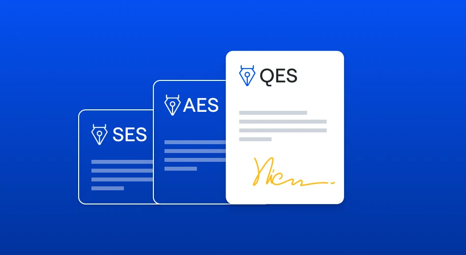 From SES to QES: understanding the levels of electronic signatures ...